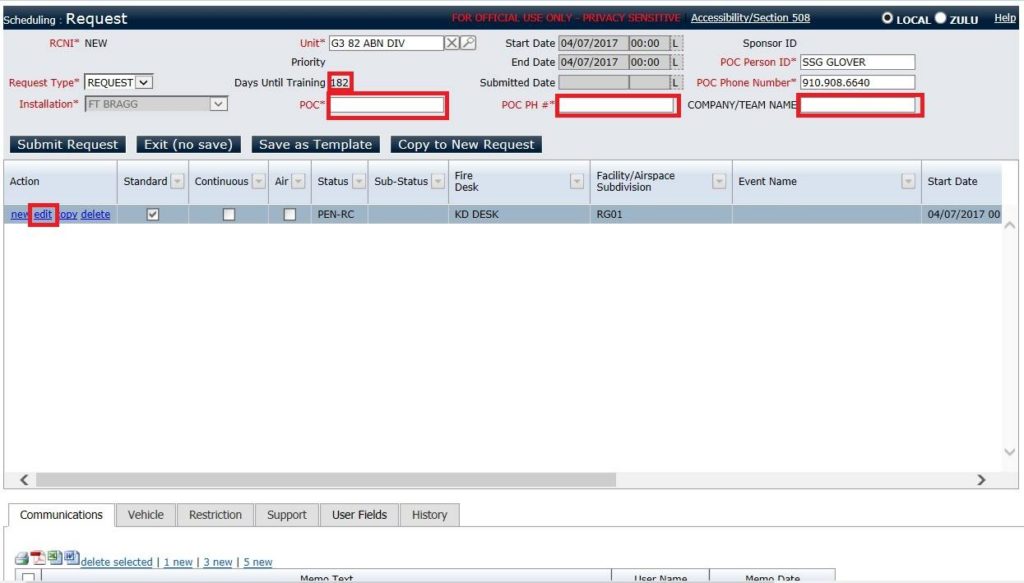 Range Facility Management Support System (RFMSS) Continued